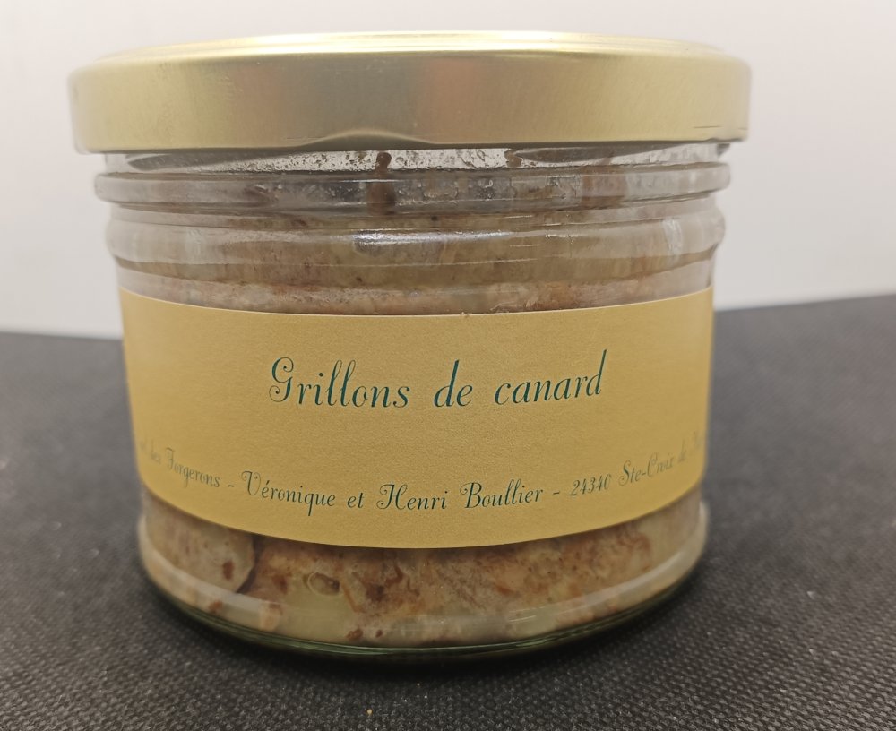 Grillons de Canard 350gr Boullier - Saveurs de nos Terroirs
