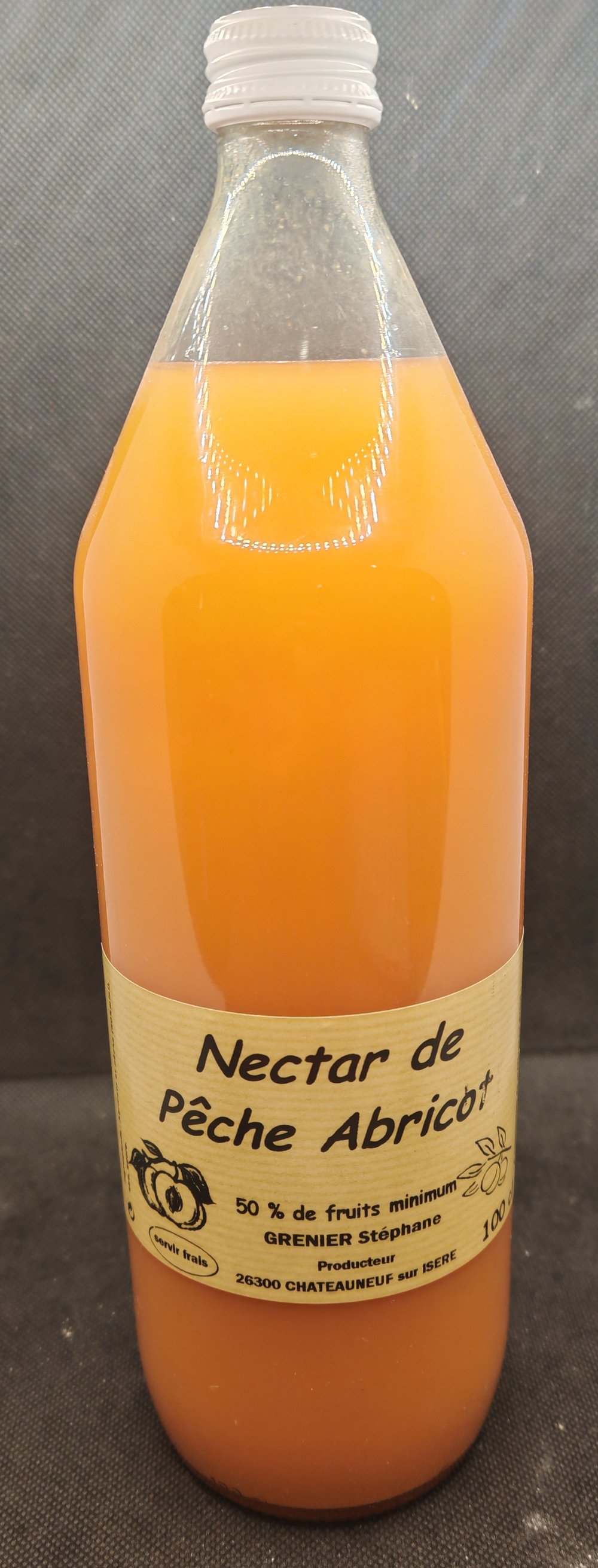 Nectar pêche Abricot 1l - Saveurs de nos Terroirs